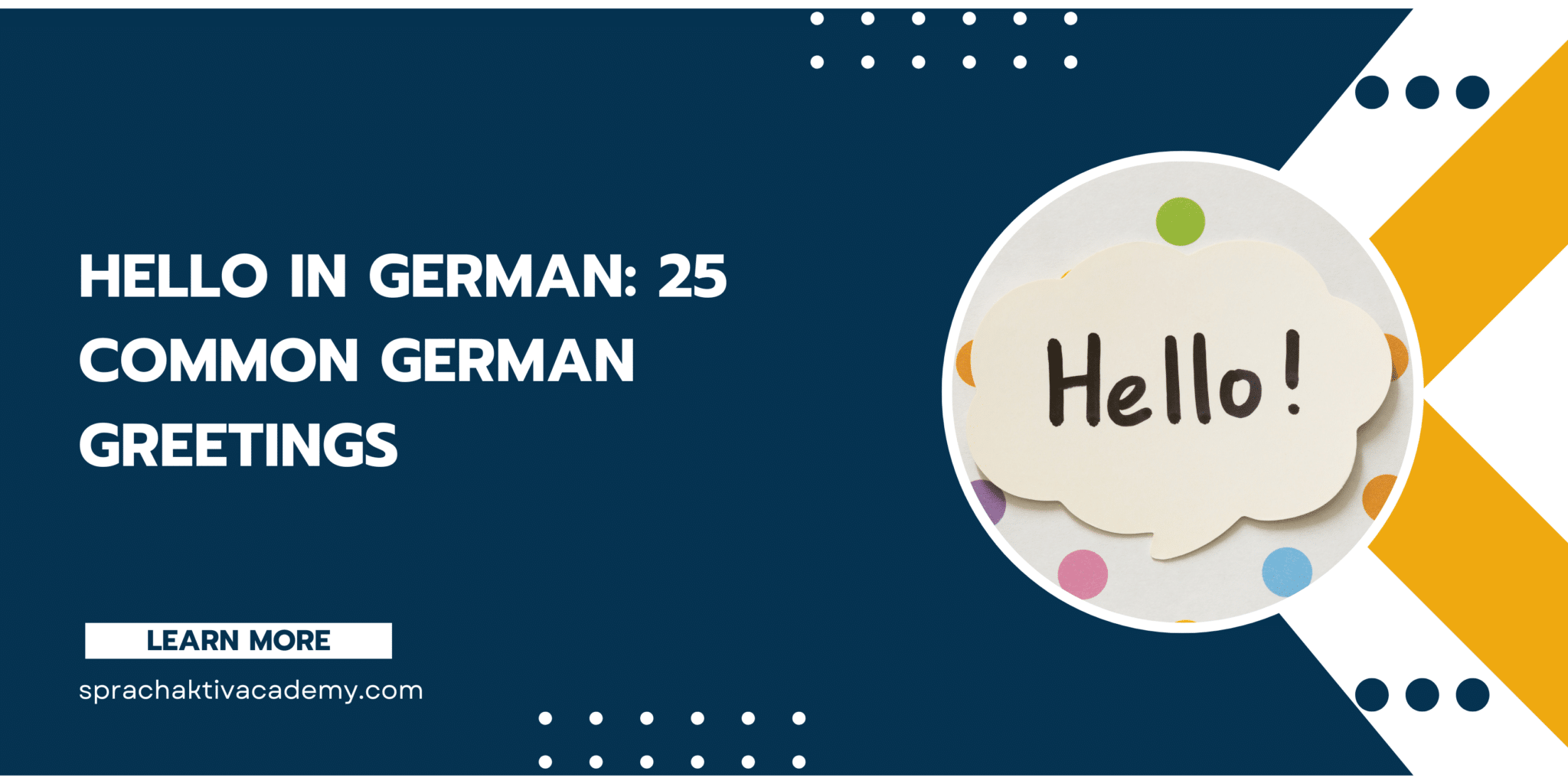 Hello in German: 25 Common German Greetings